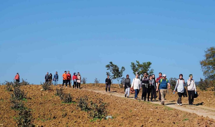 Doğa tutkunları sonbaharın her tonunu keşfetti